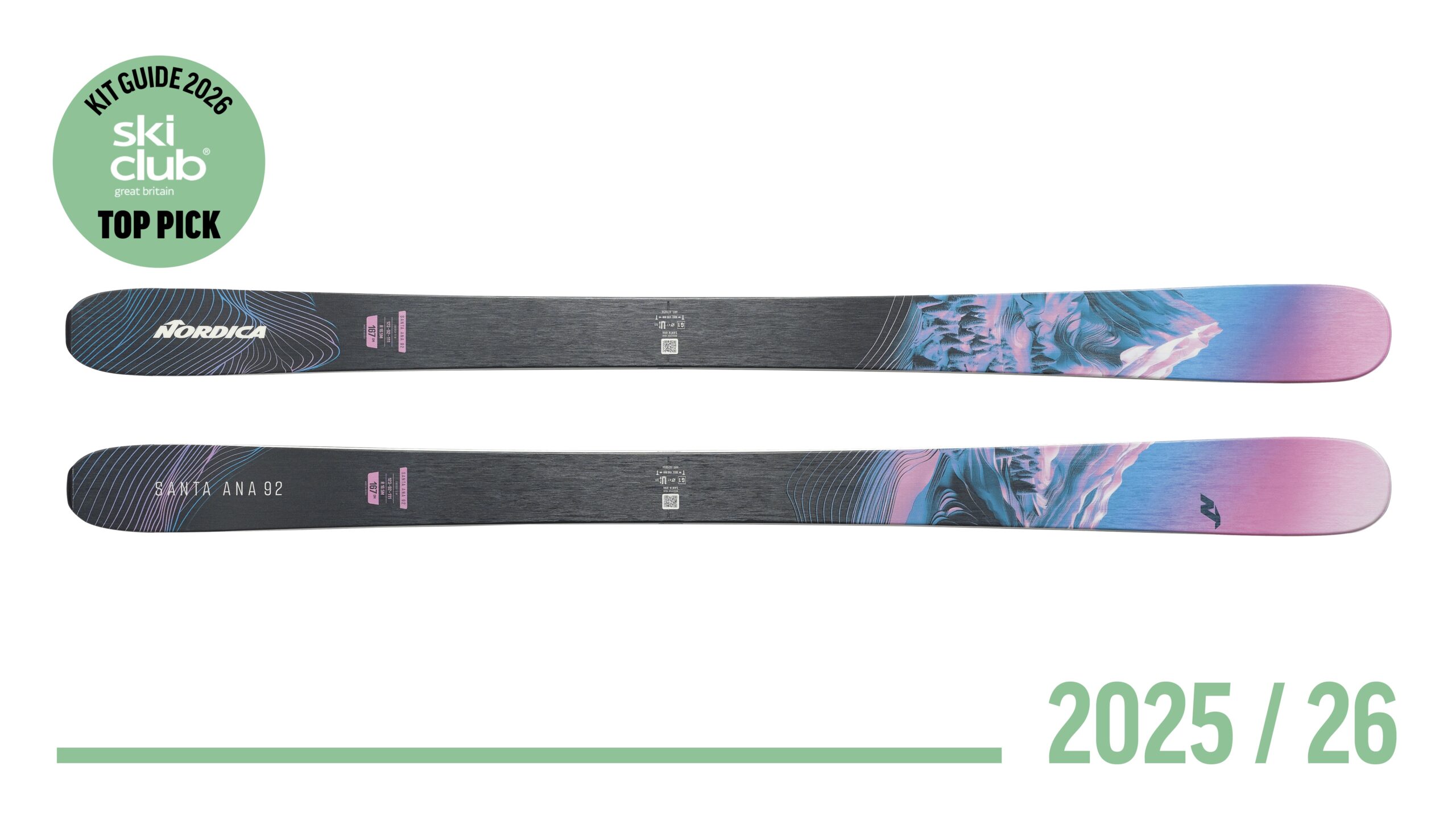 Nordica Santa Ana 92 - Ski Club Of Great Britain